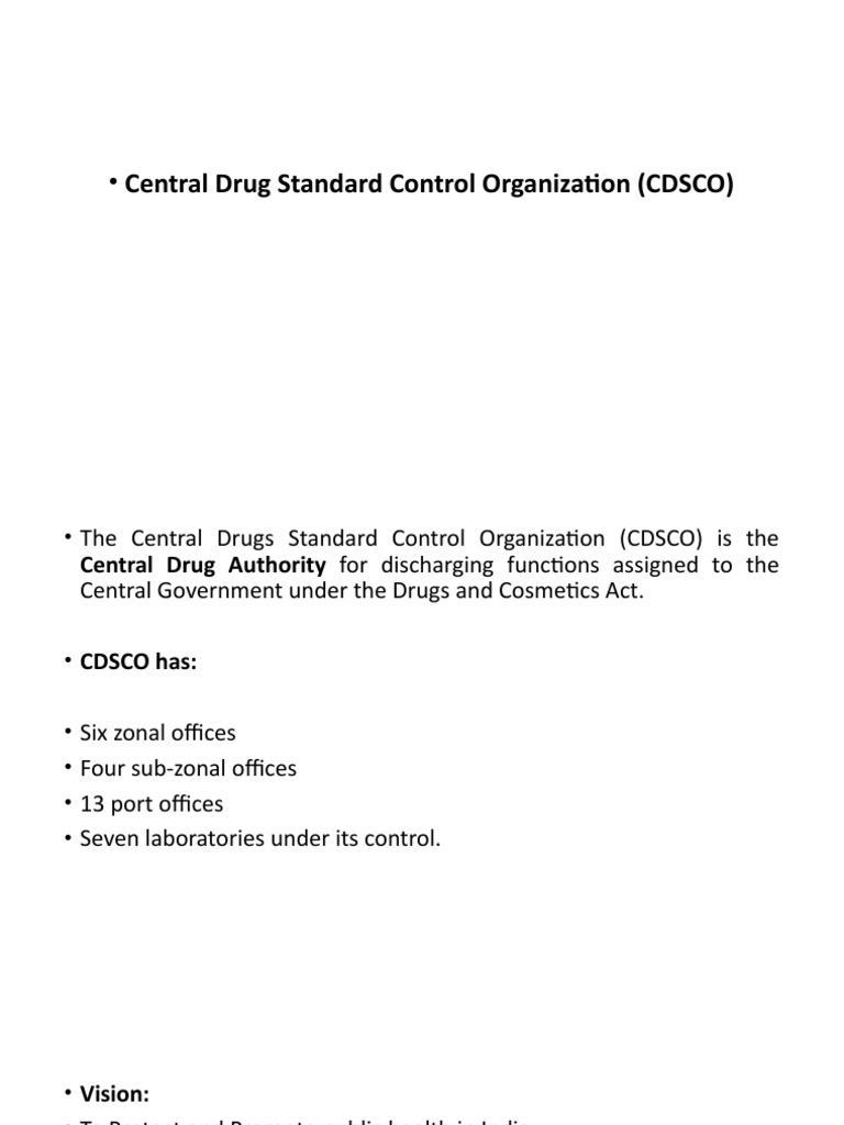 CDSCO and State Licensing Authority | PDF | Clinical Trial | Medical Device