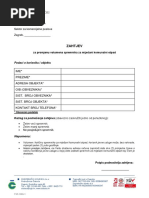 Reklamacijski Zapisnik | PDF