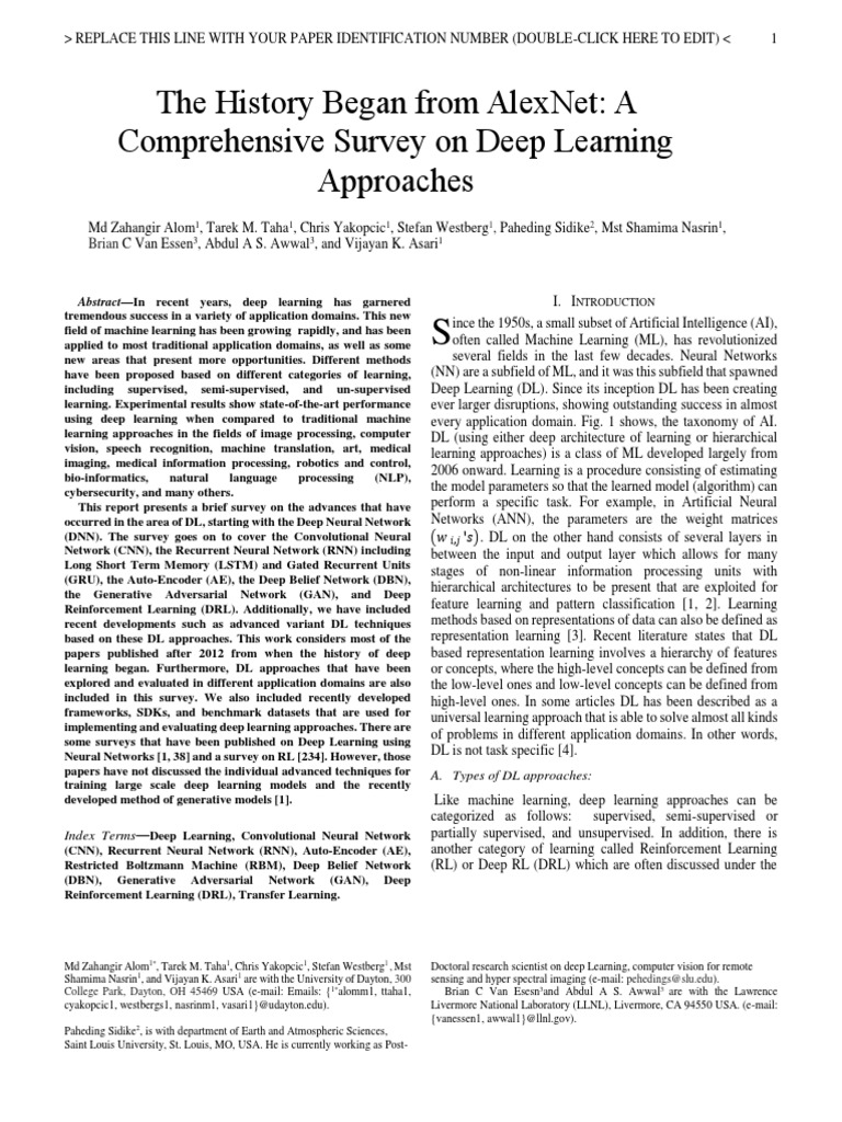 Alexnet Paper | PDF | Deep Learning | Artificial Neural Network