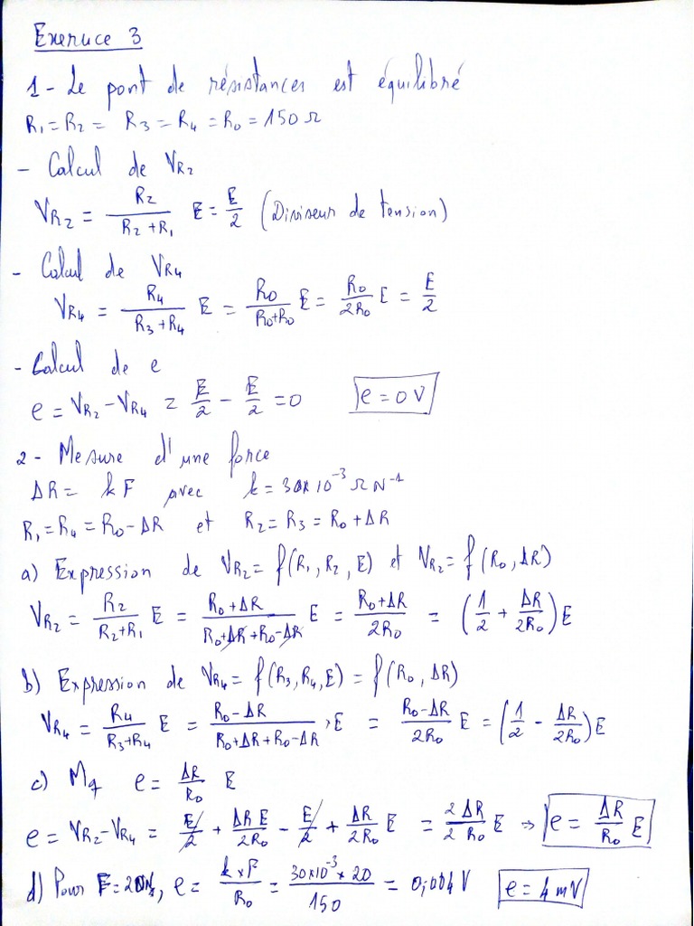 Essai Correction CC Capteur | PDF