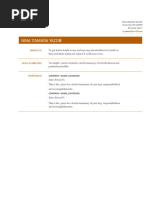 Kelley Resume Template | PDF | Educational Stages | Indiana