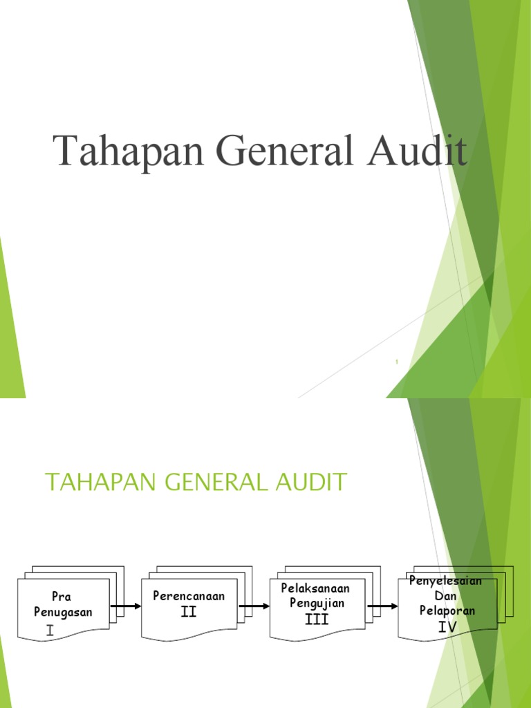 Tahapan Dalam General Audit | PDF