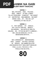 Tuhog Na Bulaklak Lyrics | PDF