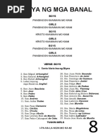 Ang Puso Ko'y Nagpupuri New Lyrics | PDF