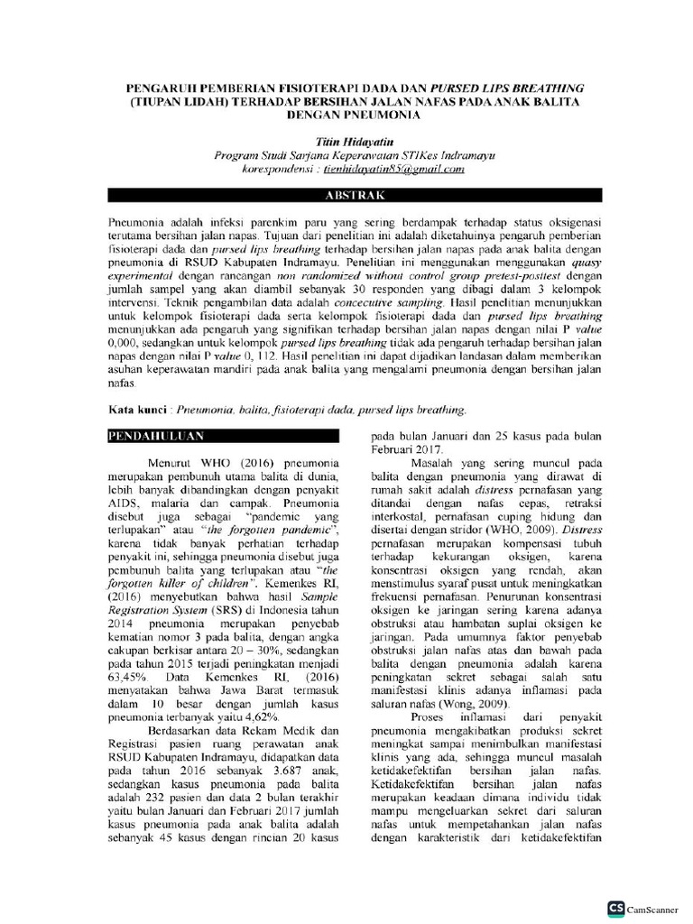 Jurnal Pneumonia | PDF