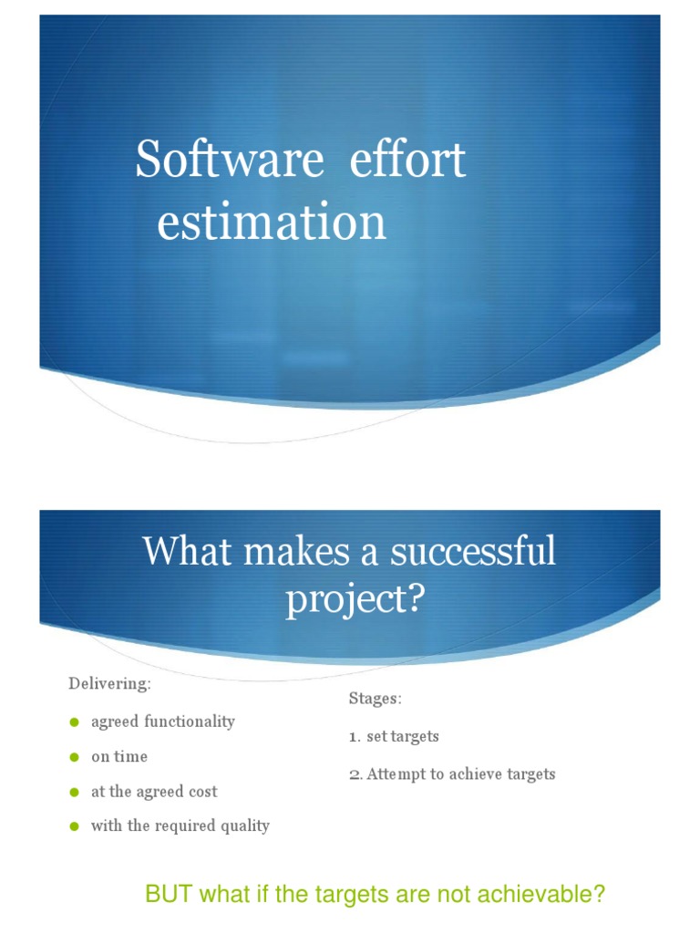 Unit - 3 Software Estimation Techniques | PDF | Top Down And Bottom Up ... Unit - 3 Software Estimation Techniques | PDF | Top Down And Bottom Up ...