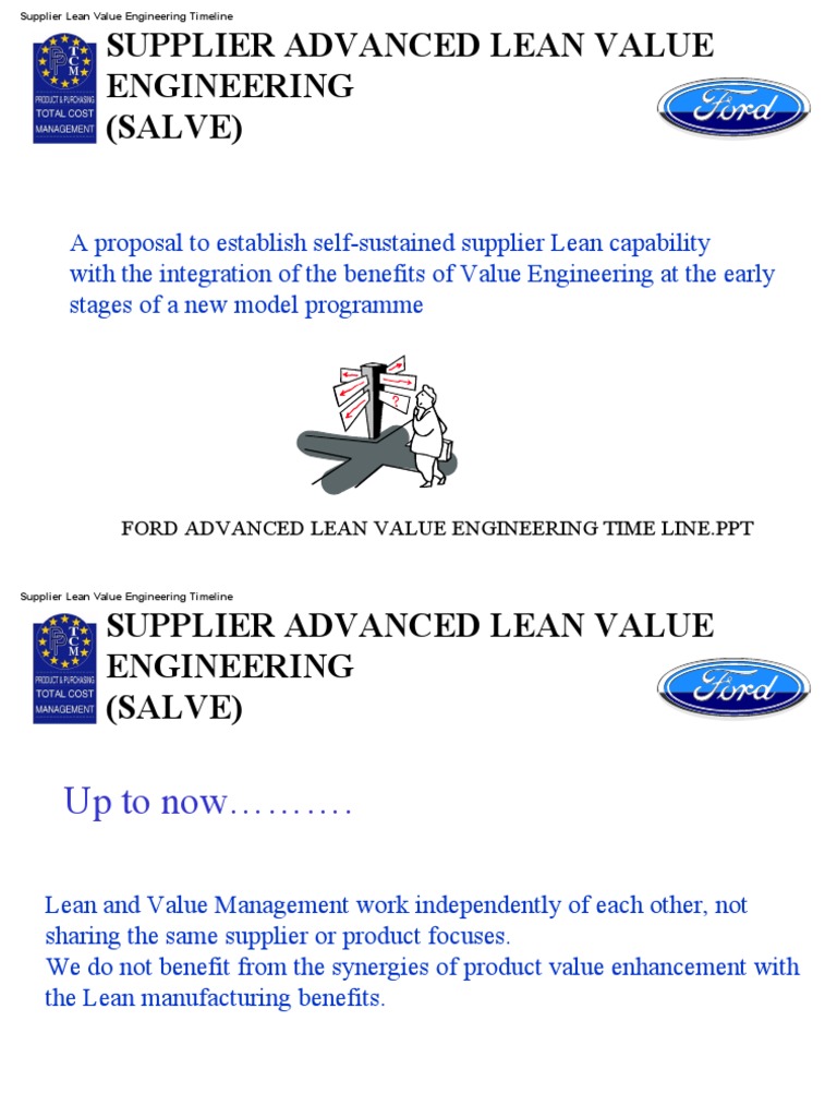 Ford Advanced Lean Value Engineering Time Line | PDF | Lean ... Ford Advanced Lean Value Engineering Time Line | PDF | Lean ...