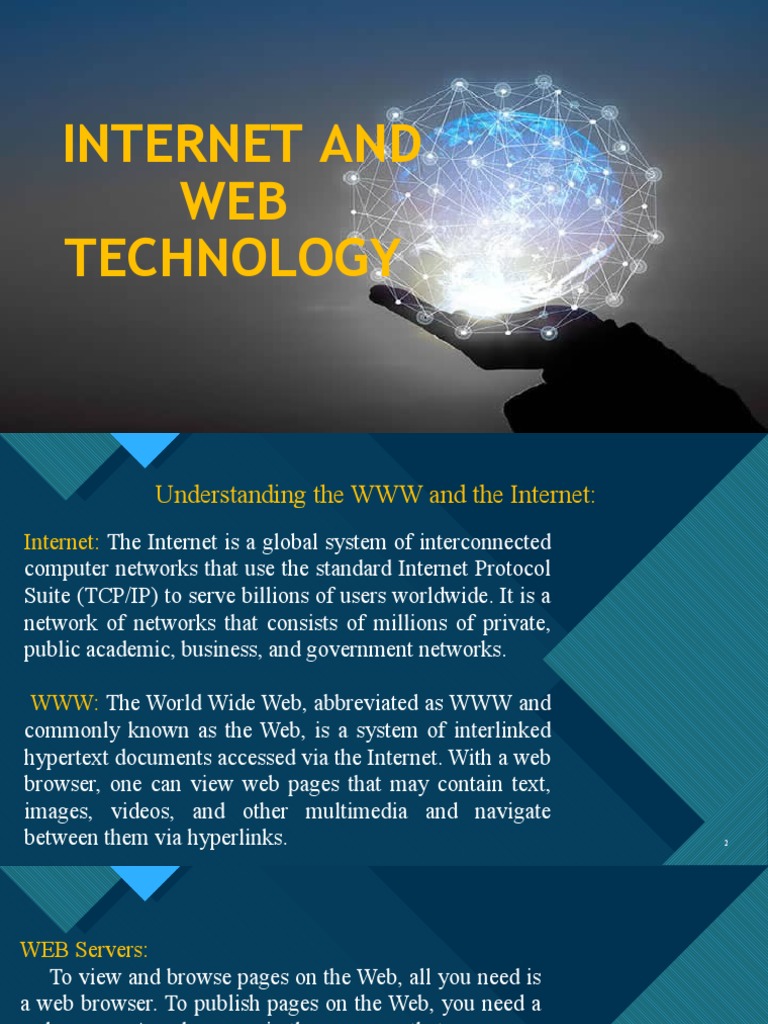 Internet and Technology | PDF | World Wide Web | Internet & Web