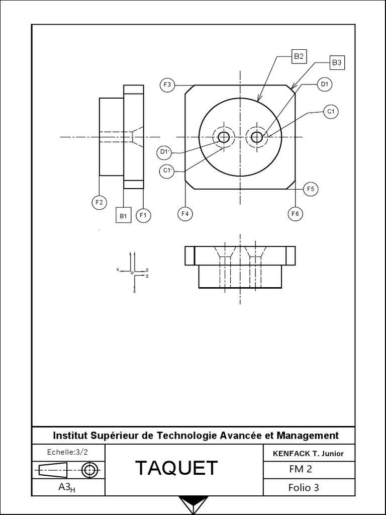 Institut Supérieur: Plan de Cours | PDF