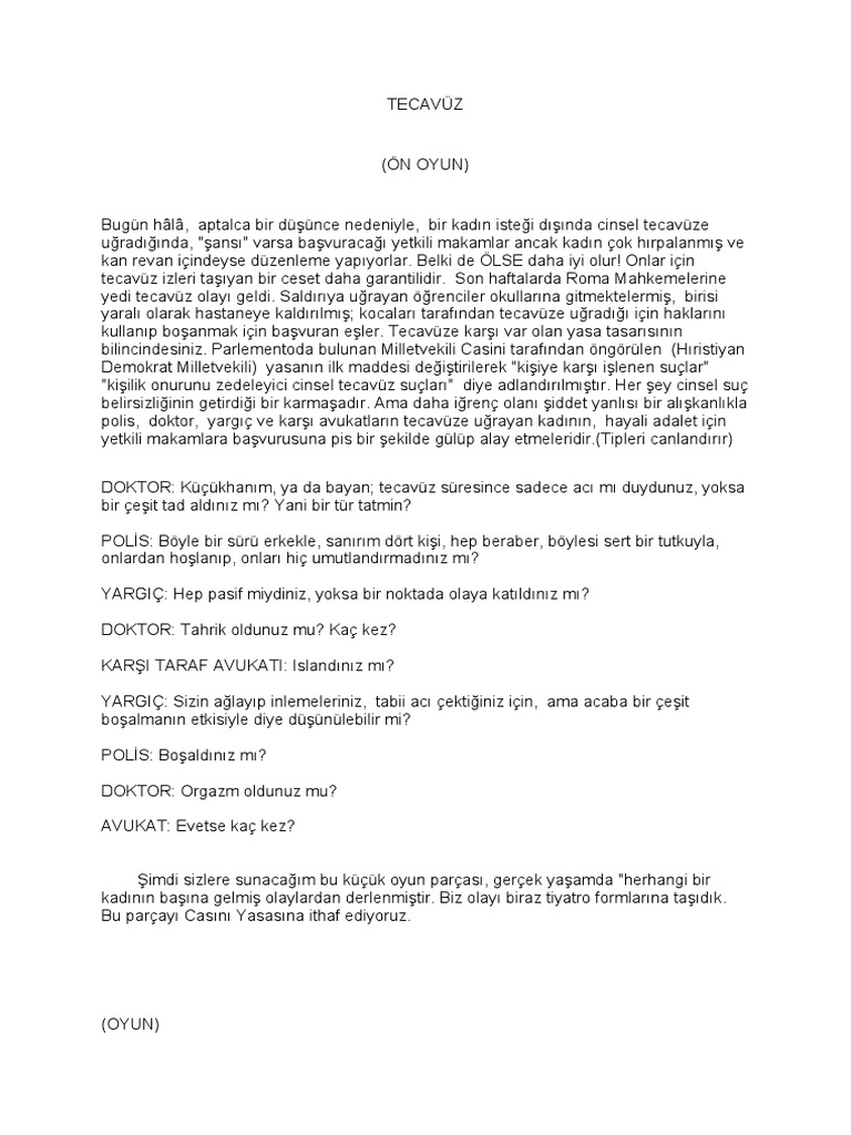 1616572290ceea-Dairo Fo Tecavuz | PDF