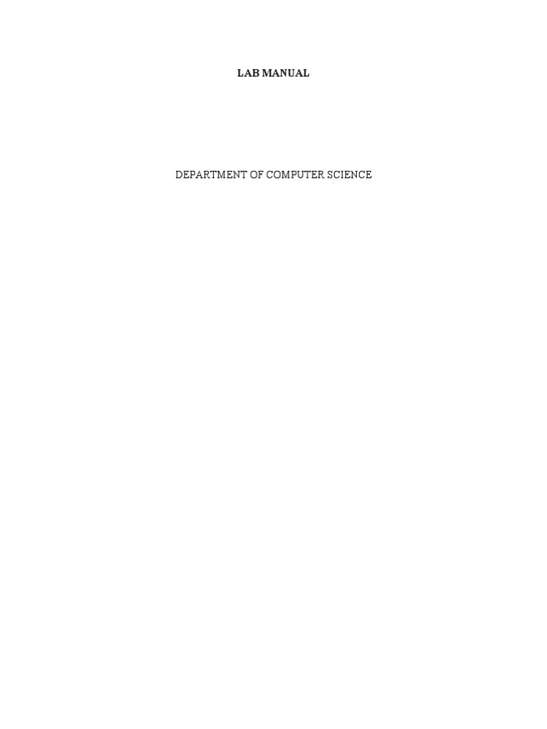 Lab Manual | PDF | Assembly Language | Subroutine