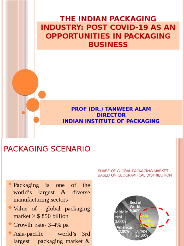 Indian Packaging Industry Post-COVID Opportunities | PDF | Plastic ...