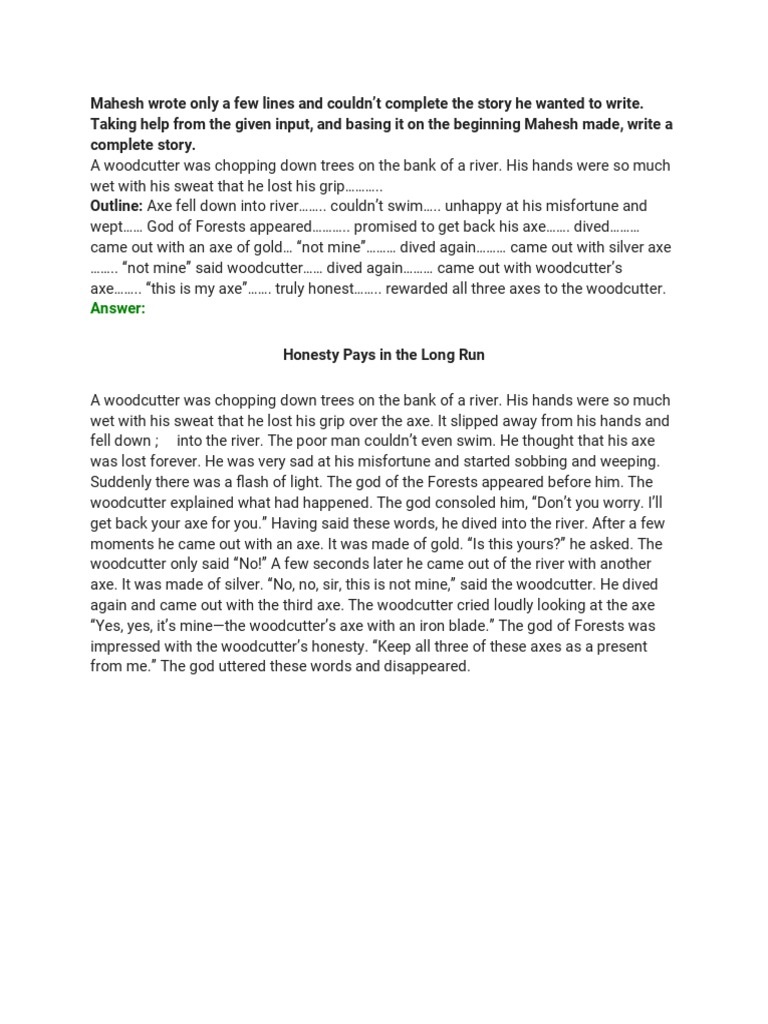 Story Writing | PDF