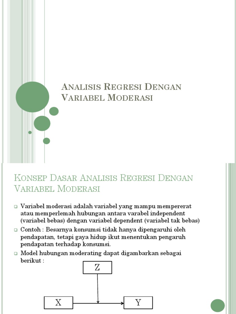 Variabel Moderasi | PDF