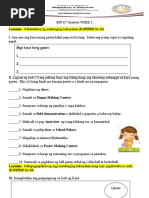 Q3 GMRC WORKSHEET Week 3 | PDF