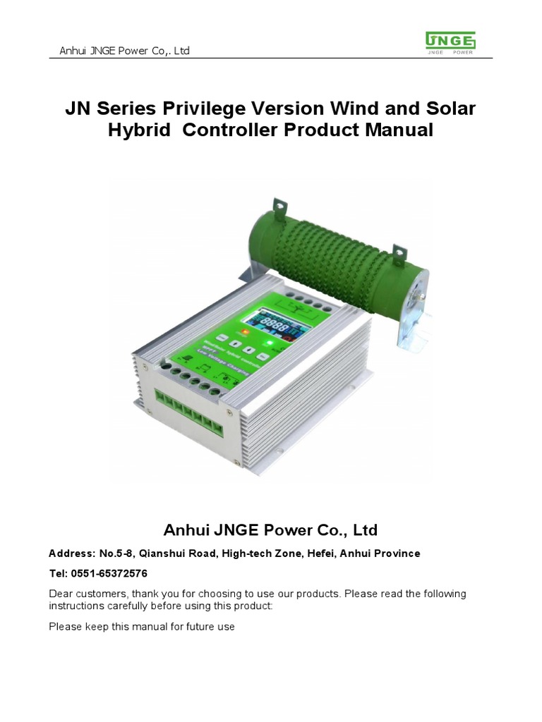 JN Series Privilege Version Wind and Solar Hybrid - 221222 - 095917 ...