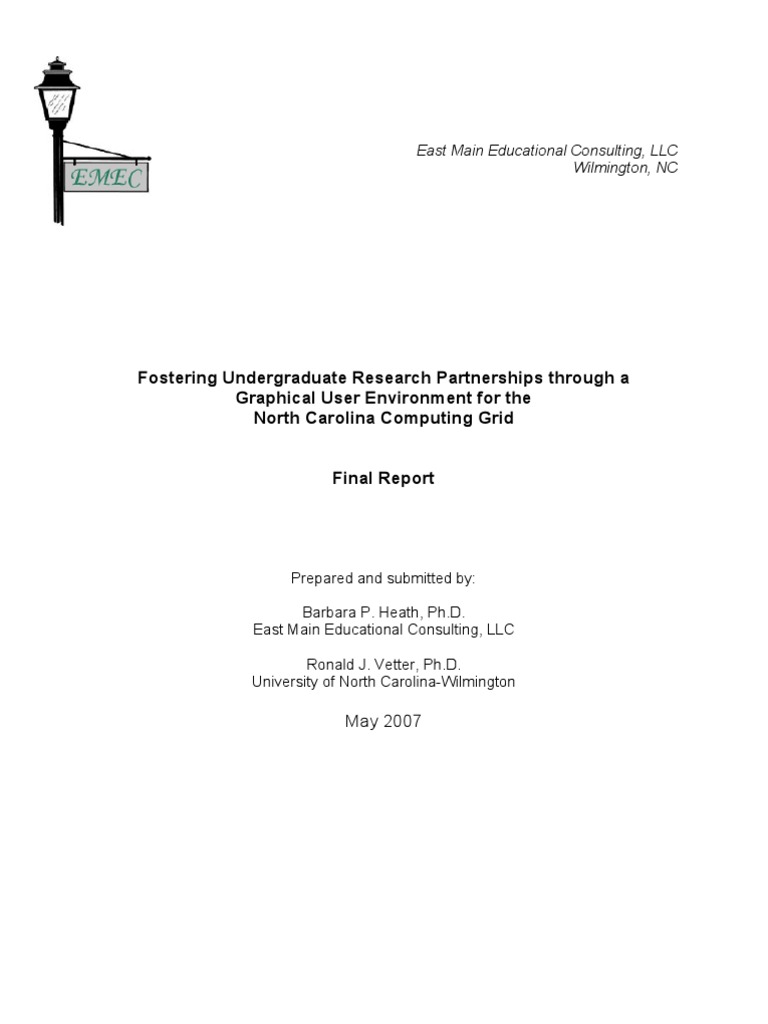 Grid Final Report | PDF | Grid Computing | Graphical User Interfaces