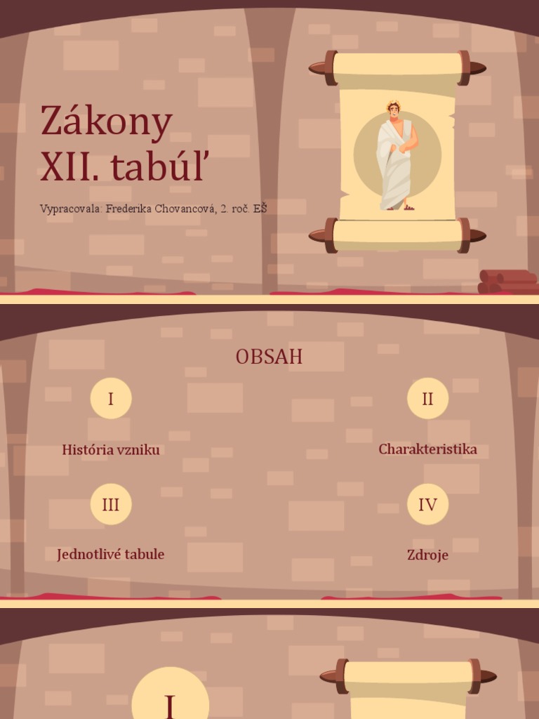 Zákony XII. Tabúľ | PDF