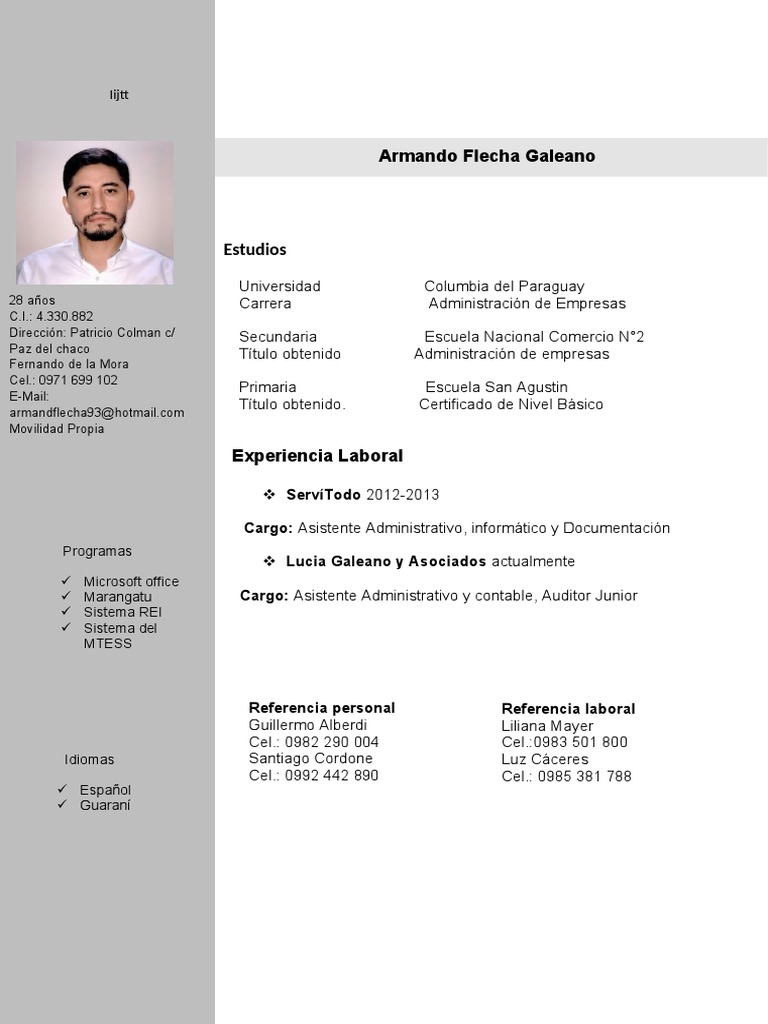CV Armando | PDF