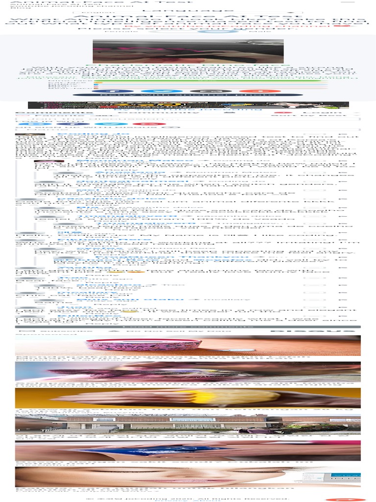Animal-Face AI Test | PDF