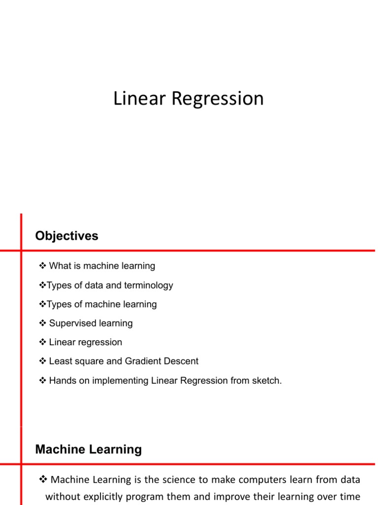 Progression Linaire | PDF | Regression Analysis | Linear Regression