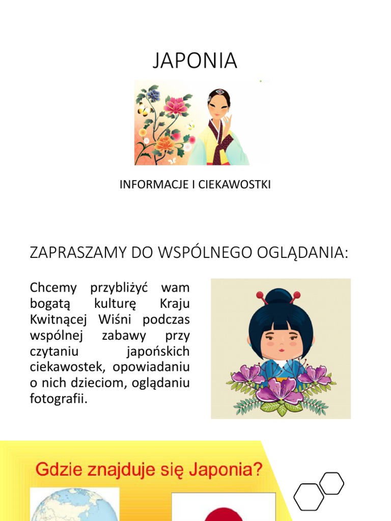 JAPONIA Prezentacja | PDF