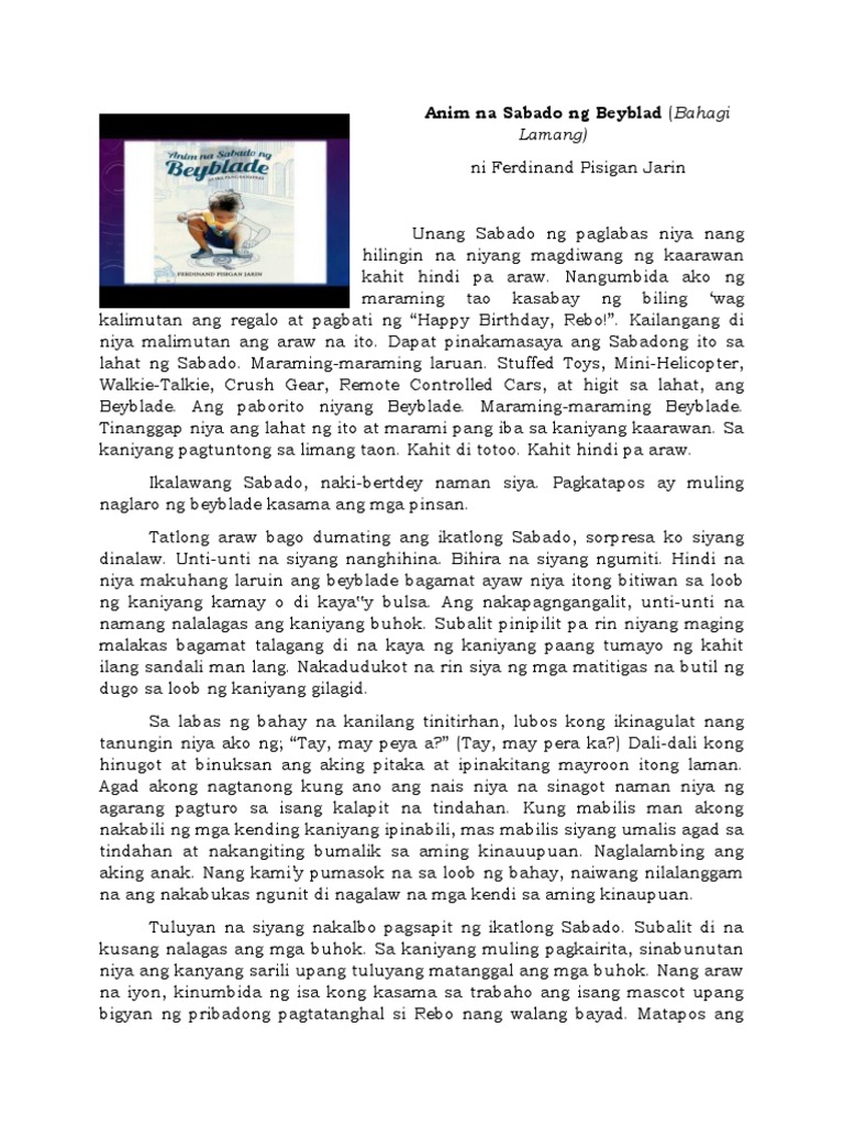 Anim Na Sabado NG Beyblad | PDF