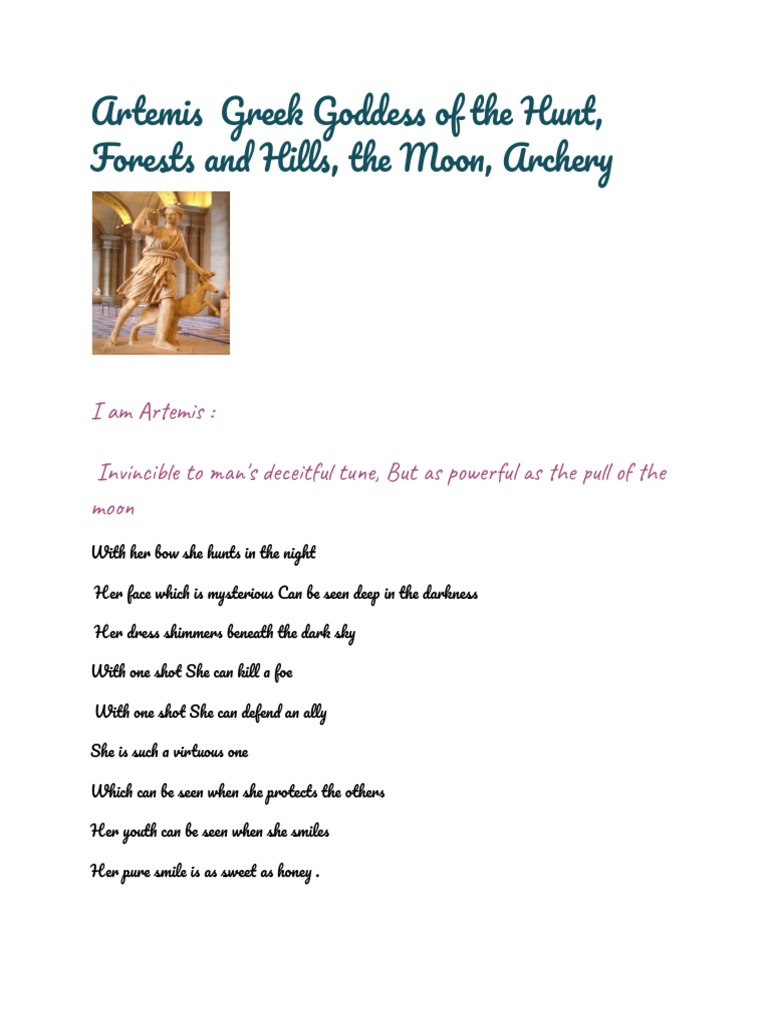 Artemis | Download Free PDF | Mythology