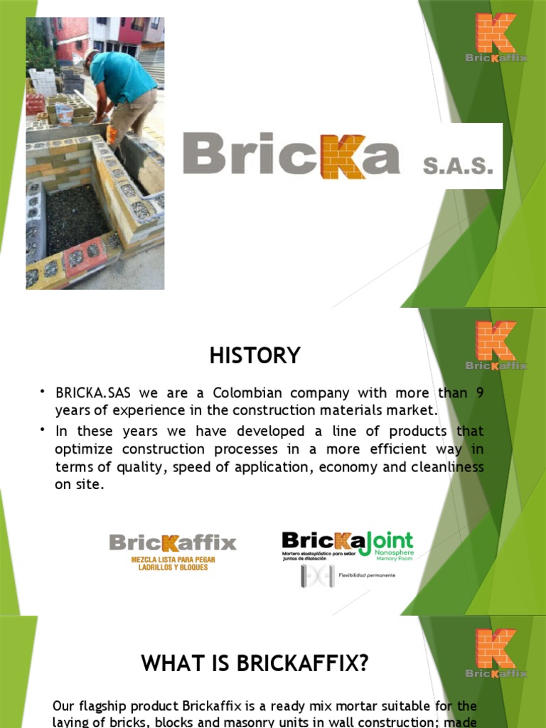 Presentation Bricka Sas | PDF | Brick | Building Technology