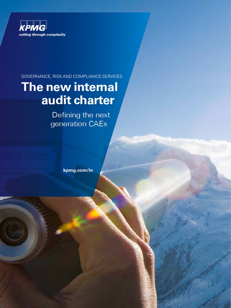 The New Internal Audit Charter: Defining The Next Generation Caes | PDF ...