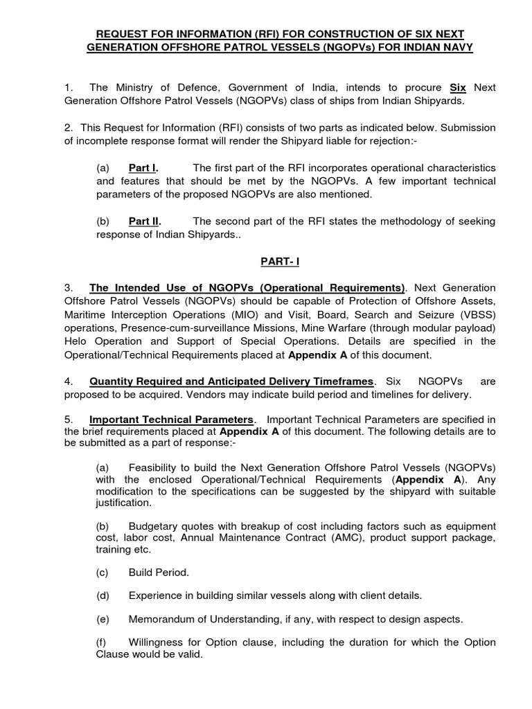 RFI - NGOPVs-DPP 16 Final | PDF | Mains Electricity | Electromagnetic Compatibility