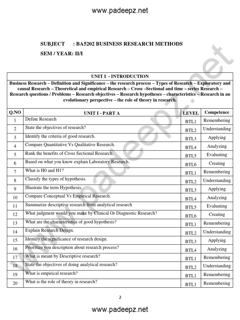 Unit Wise Questions | PDF | Sampling (Statistics) | Statistics