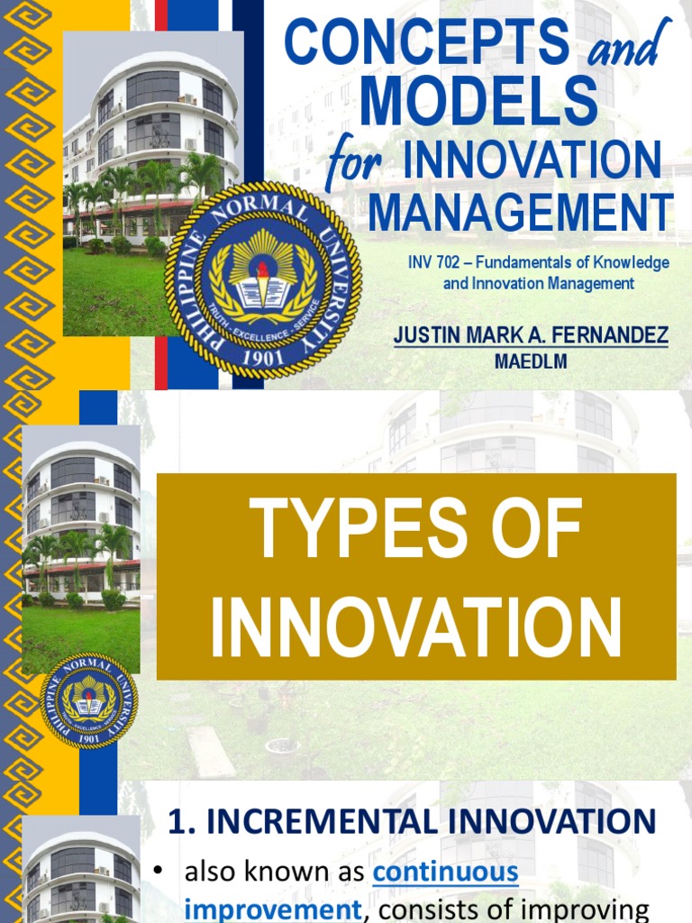 INV - 702 - Concepts and Models For Innovation Management | PDF ...
