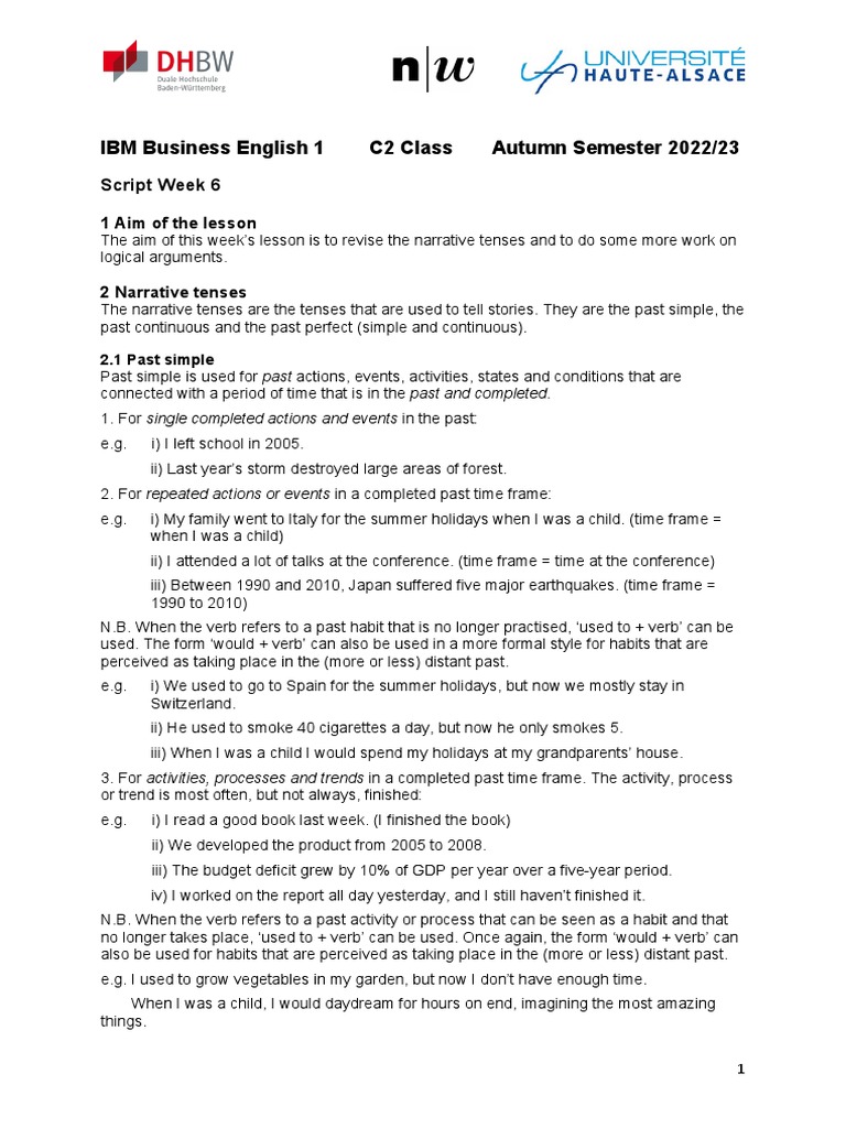Script Week 6 C2 | PDF | Argument | Cognition