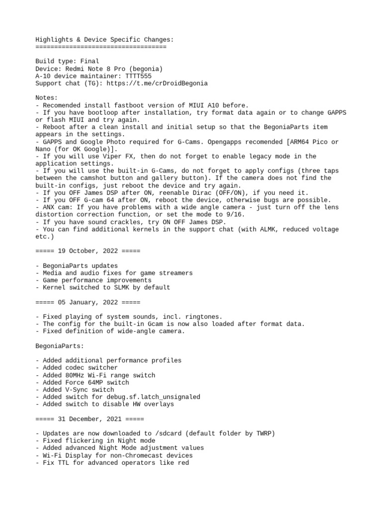 Redmi Note 8 Pro Firmware Update | PDF | Android (Operating System ...