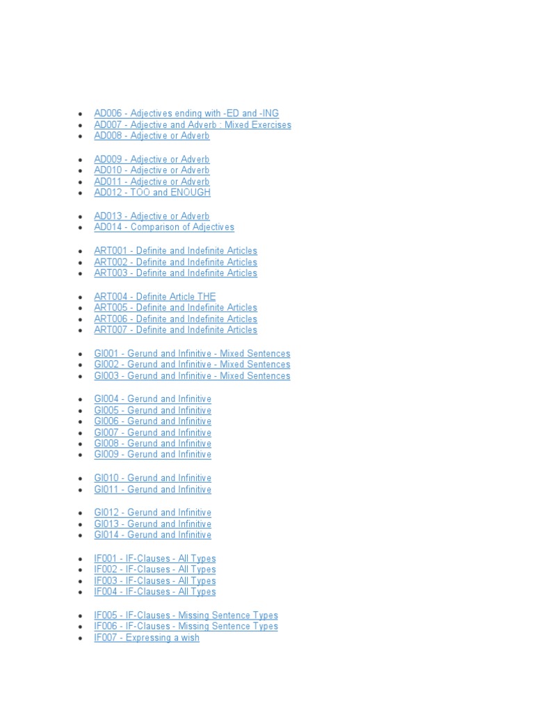 Syllabus Grammar IGCSE | PDF | Grammatical Tense | Verb