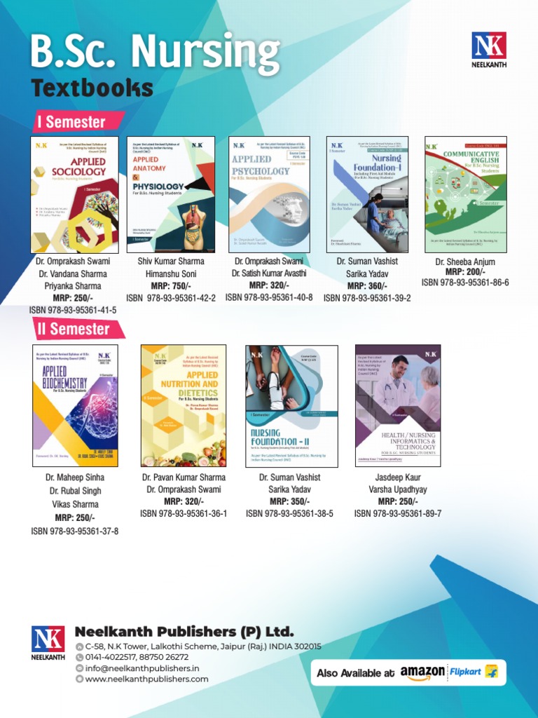 Nursing Pamphlet BS Final For Roshan-1 | PDF