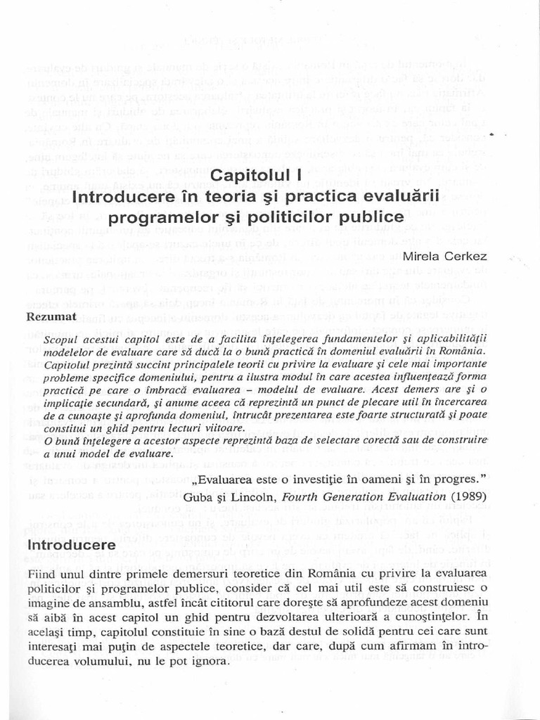 Introducere in Teoria... | PDF
