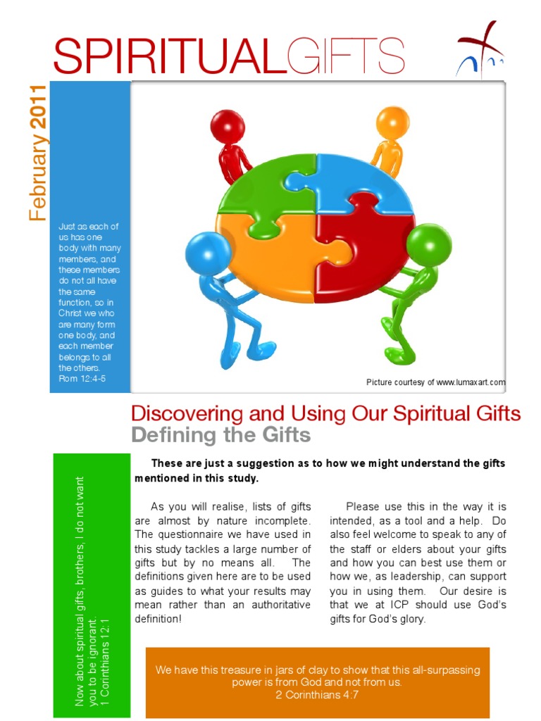 Spiritual Gifts - Definitions | PDF | Spiritual Gift | Spirituality