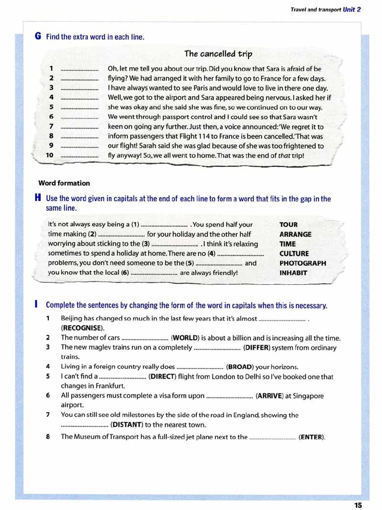 b2 Word Formation | PDF