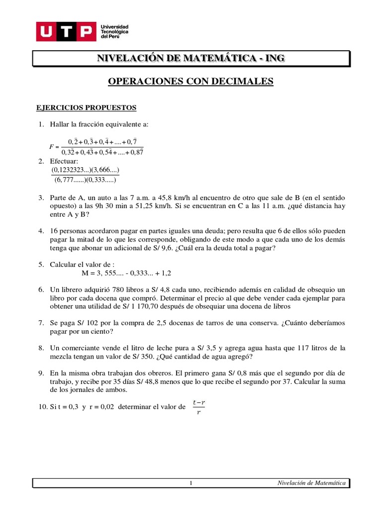 S01.s2 - Resolver Ejercicios | PDF