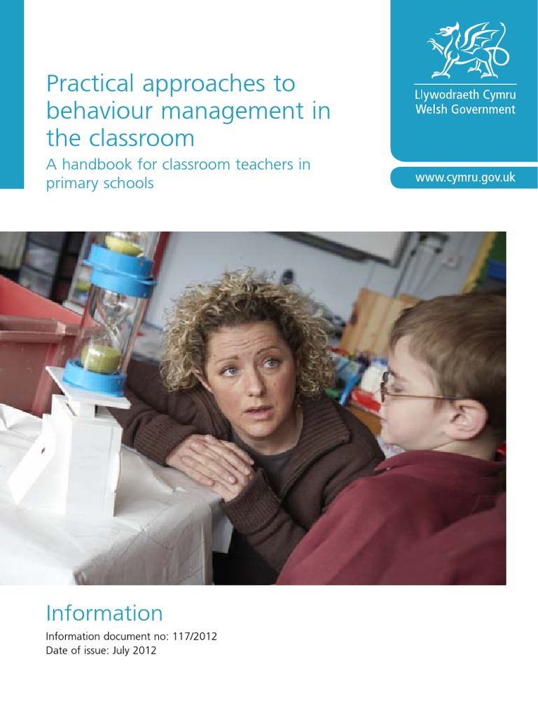 Practical Approaches To Behaviour Management in The Classroom A Handbook For Classroom Teachers ...