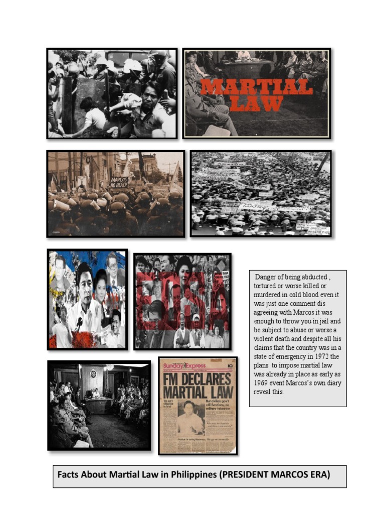 The Harsh Realities of Martial Law in the Philippines Under President Marcos | PDF | Martial Law ...