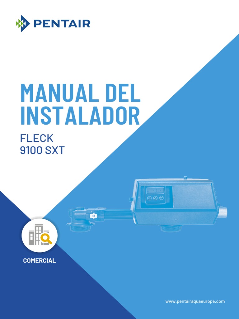 Installer Manual Fleck 9100sxt Es | PDF | Agua | Soporte técnico