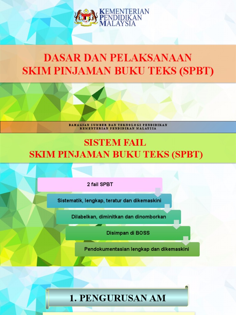 Sistem Fail SPBT 2020 | PDF