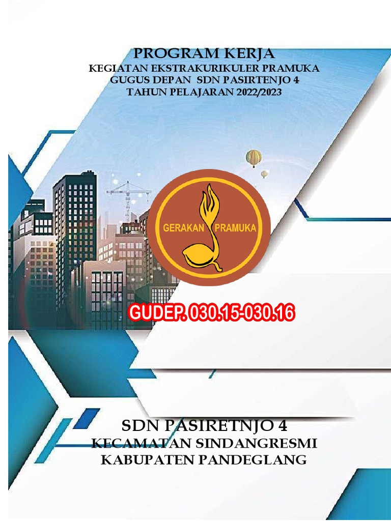 2022-Eskul Pramuka SDN Pasirtenjo 4 | PDF