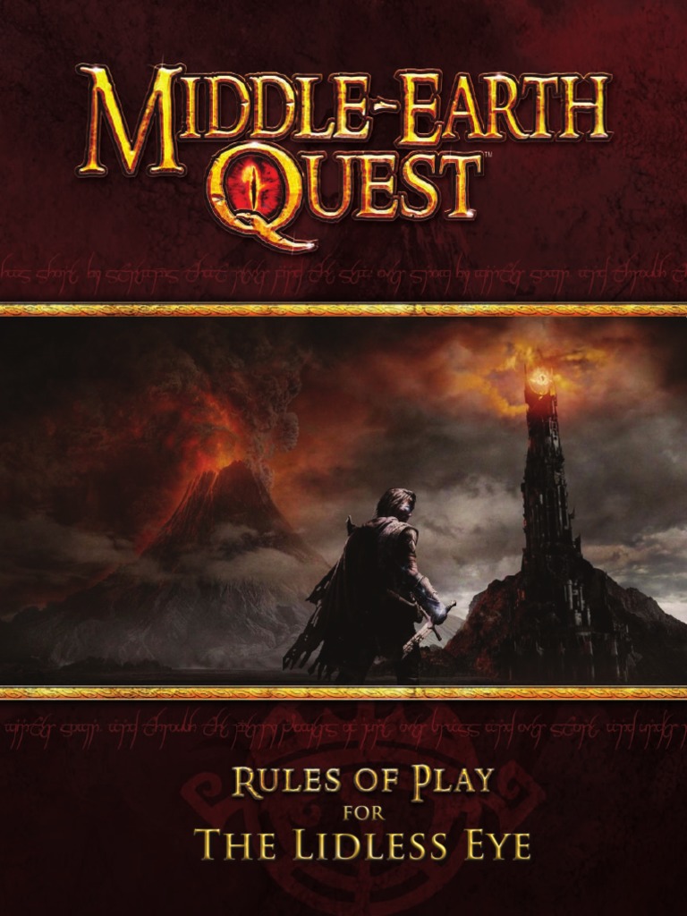 MEQ - The Lidless Eye - Revamp | PDF | Middle Earth