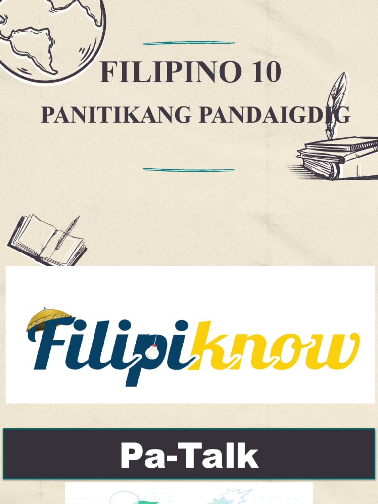 Filipino 10: Panitikang Pandaigdig | PDF