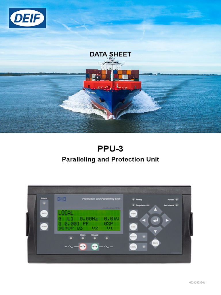 Ppu 3 Data Sheet 4921240354 Uk | PDF | Alternating Current ...