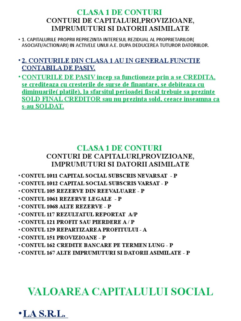 Tema 3 Conturi Clasa 1 | PDF